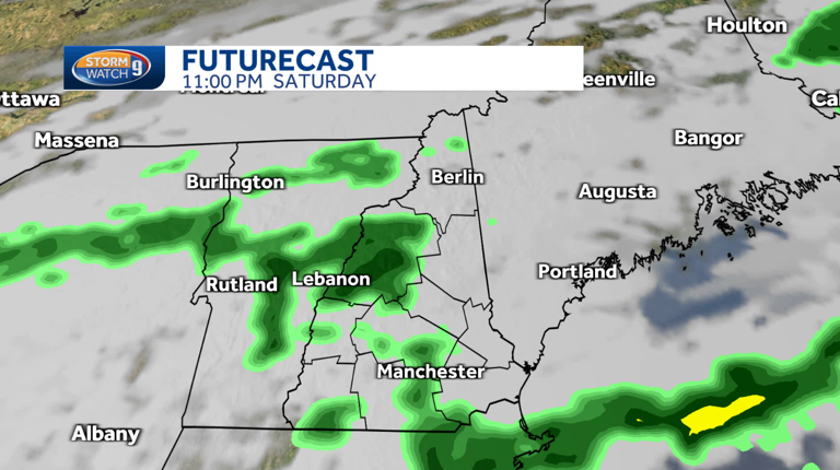 Severe threat Saturday in New Hampshire has ended; rain chances continue