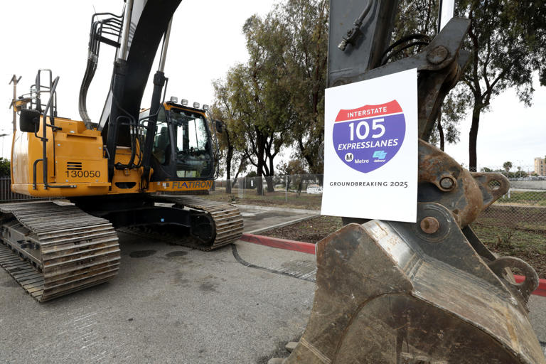 Metro breaks ground on 105 Freeway ExpressLanes project