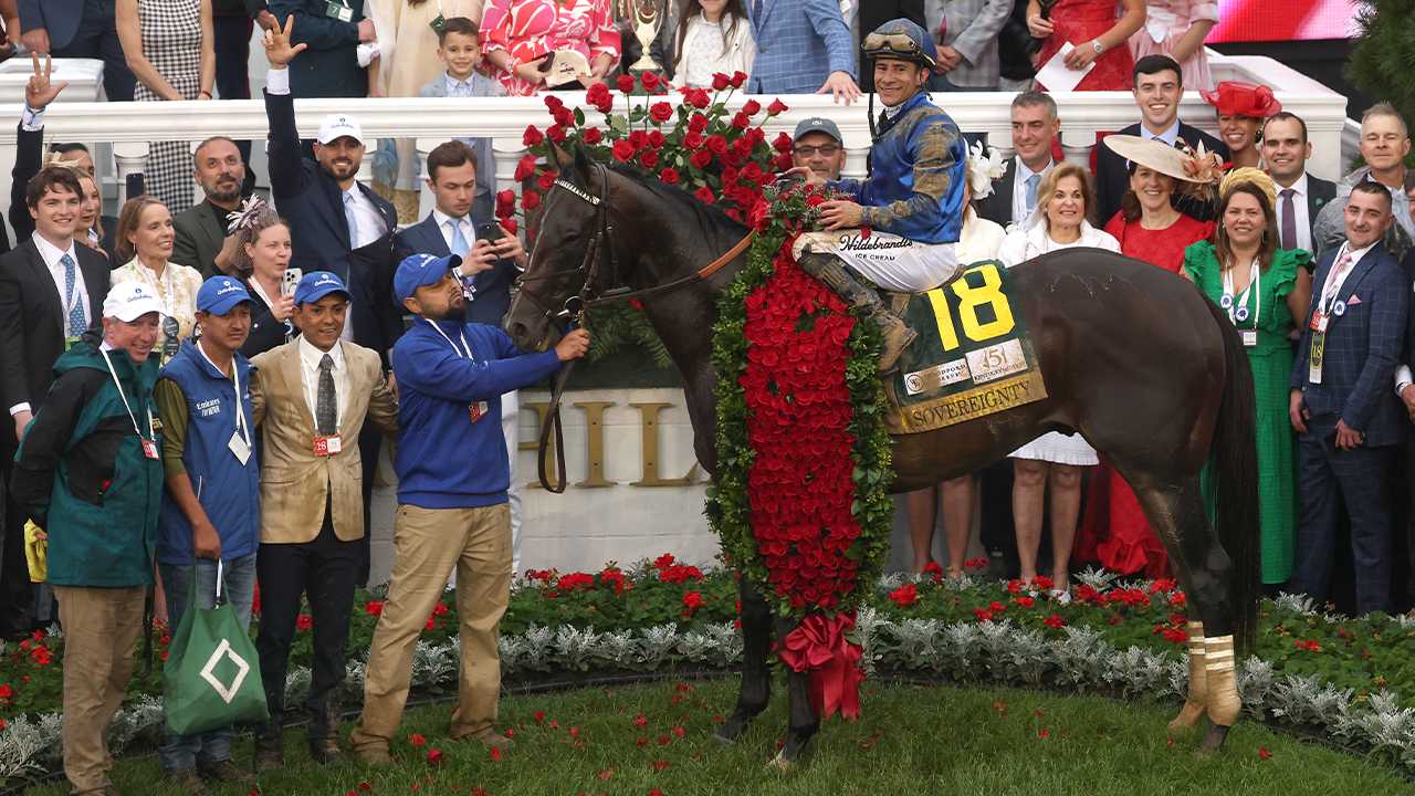 BLOG: Sovereignty wins the 151st Kentucky Derby