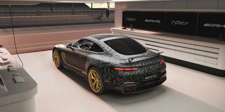 Mercedes Honors Fictional F1 Movie Team with AMG GT63 APXGP Edition