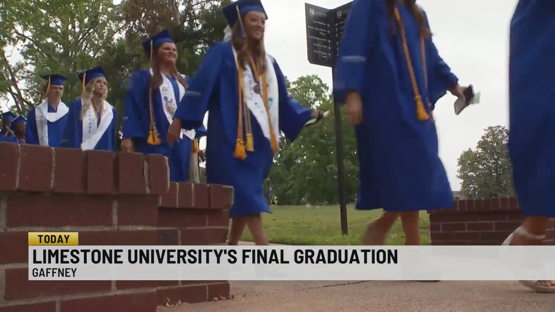 Limestone University holds last graduation ceremony for 246 students