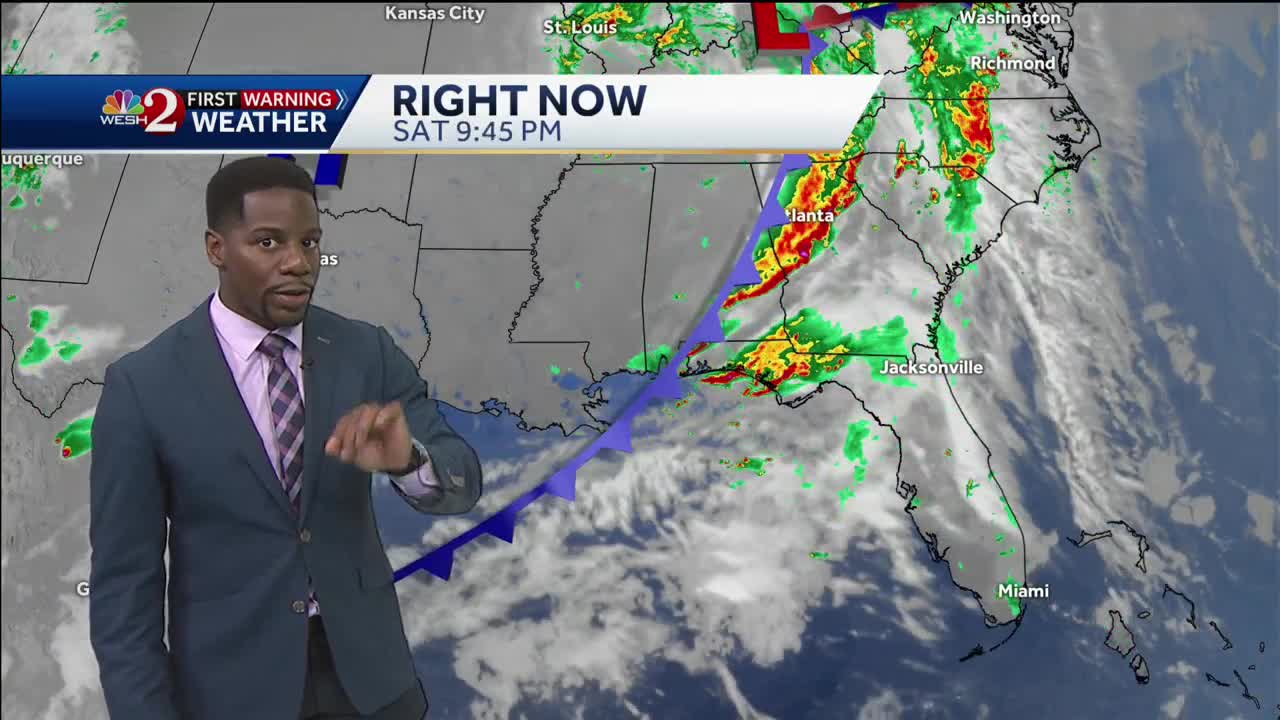 Severe thunderstorms and gusty winds possible Sunday afternoon