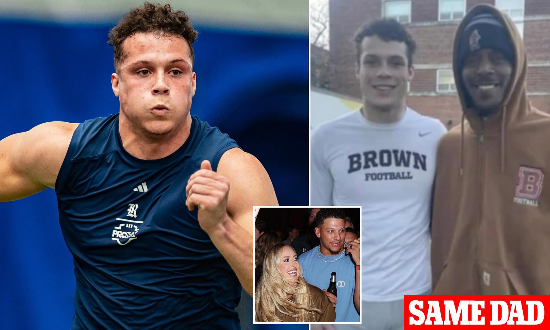 Patrick Mahomes' hulking half-brother Graham Walker given shock chance ...