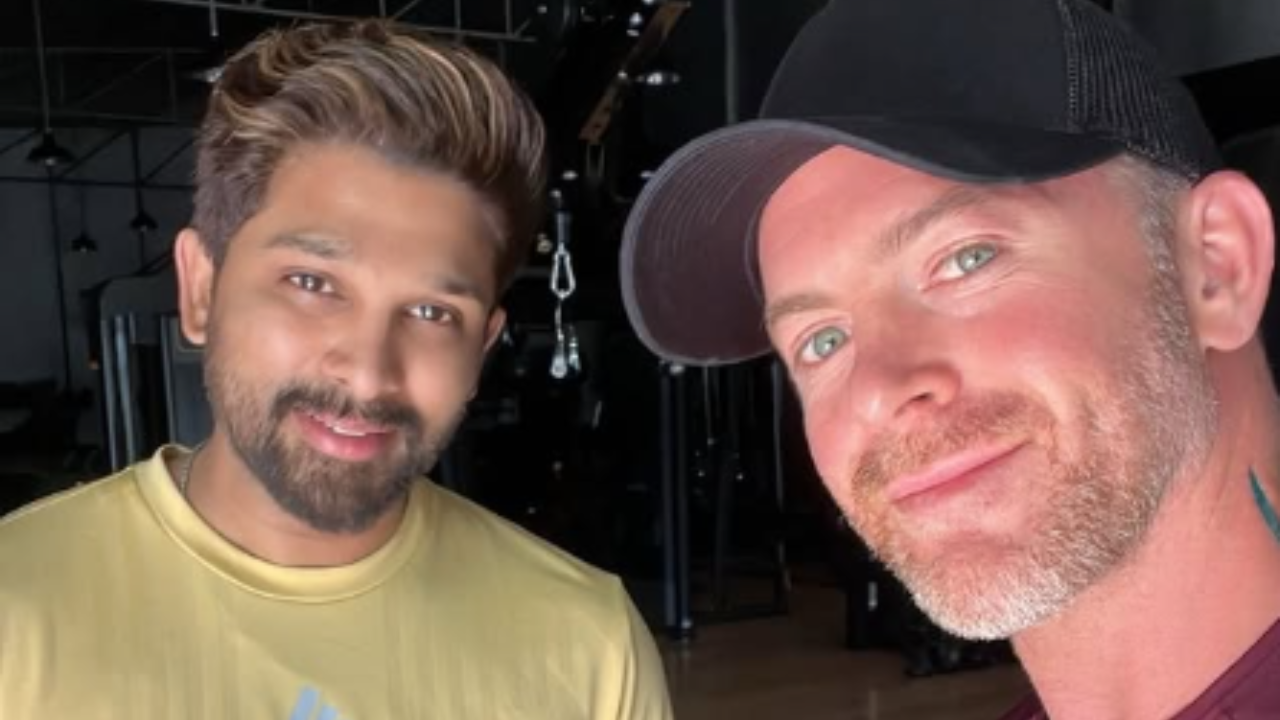 Allu Arjun to train under fitness coach Lloyd Stevens for body ...