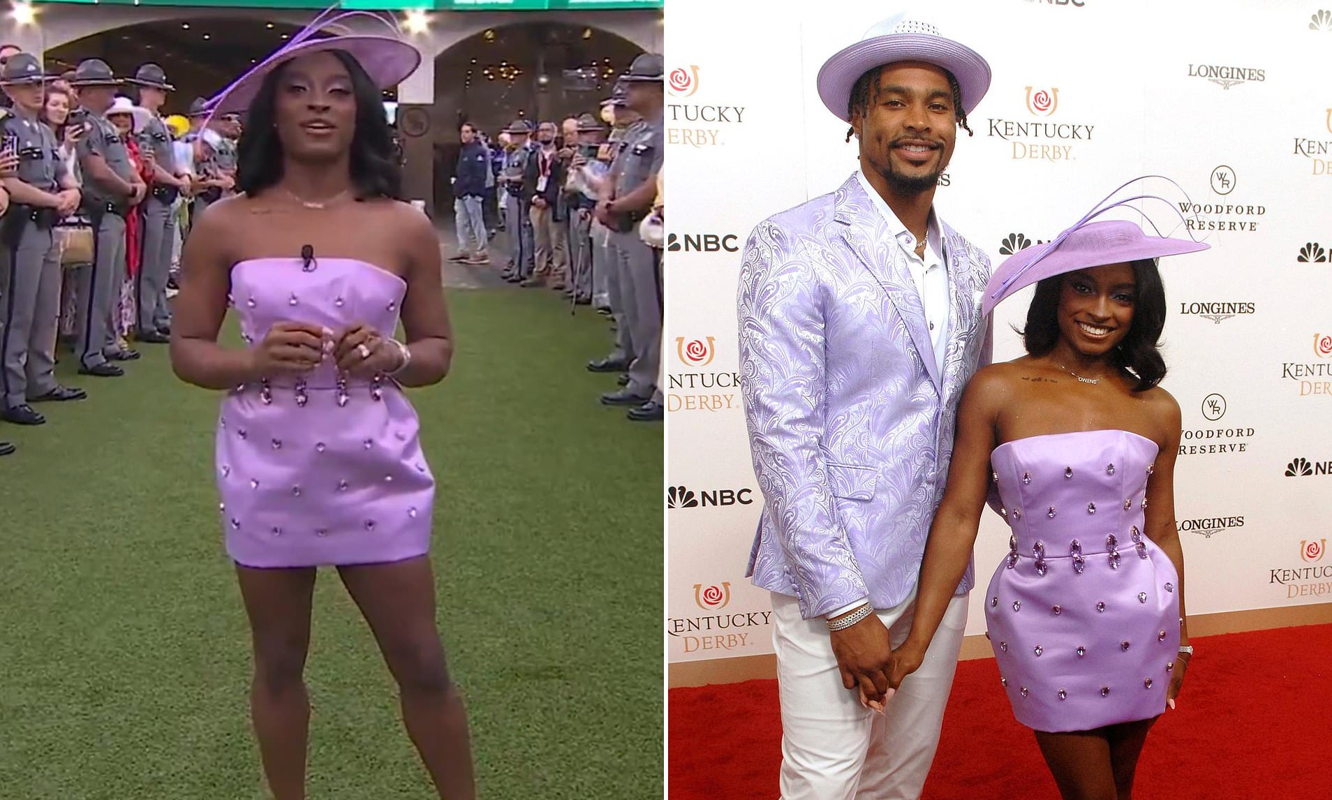 'Cringey' Simone Biles divides Kentucky Derby viewers as she performs ...