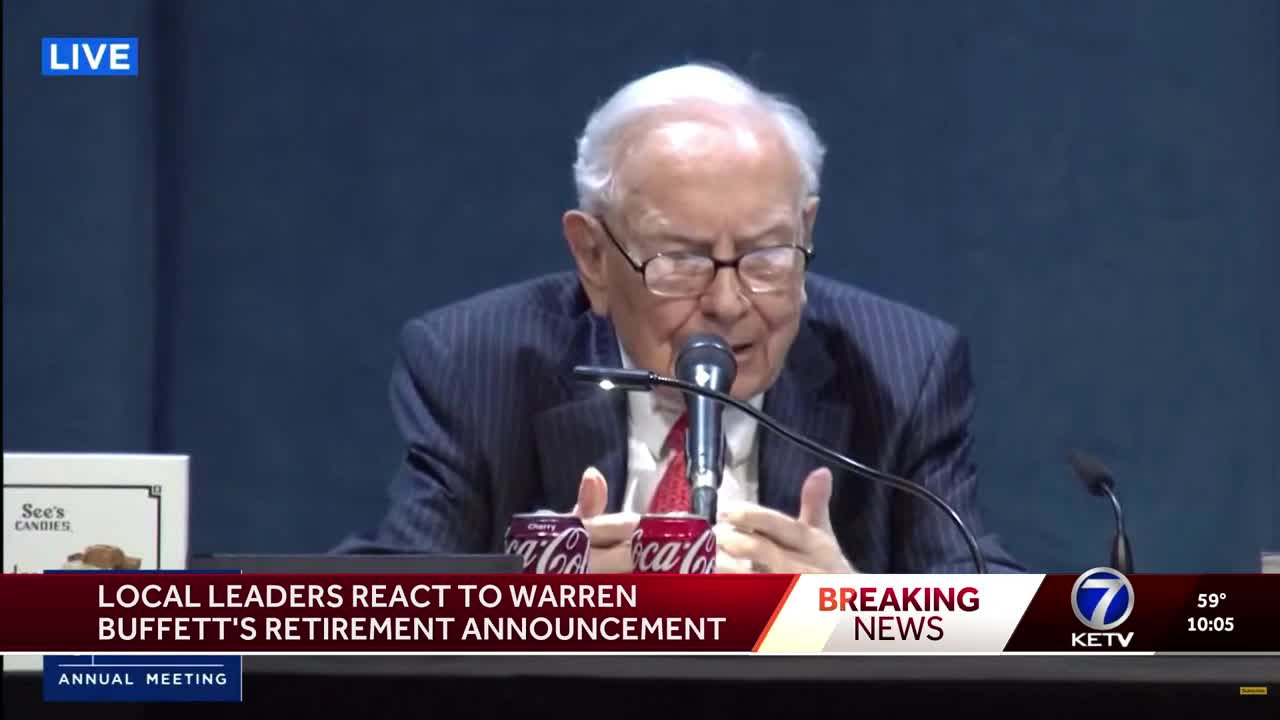 Local Leaders react to Warren Buffett retirement announcement