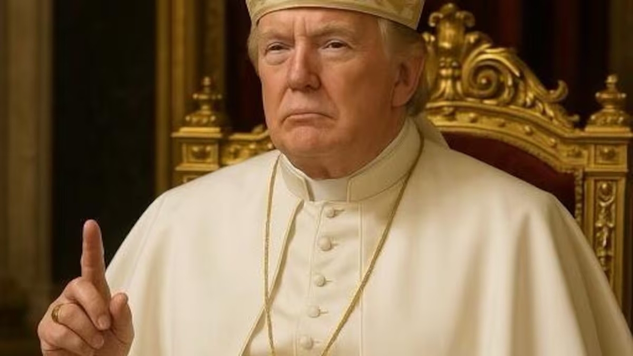 Trump suscite la polémique avec une image générée par IA le ...