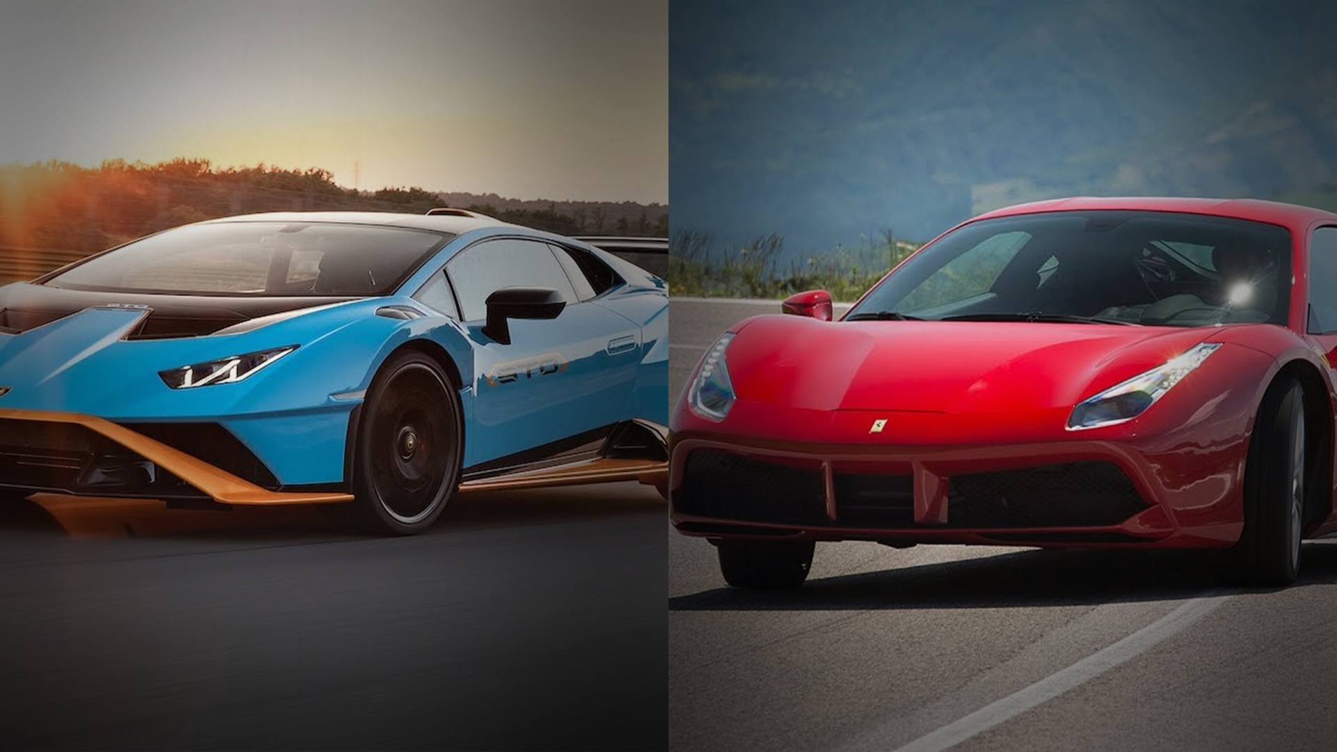 Lamborghini Huracan STO vs Ferrari 488 GTB