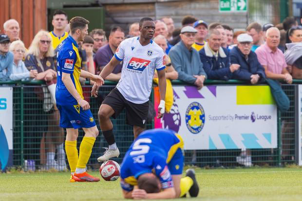 Guiseley WILL be in play-off final after Stockton kicked out