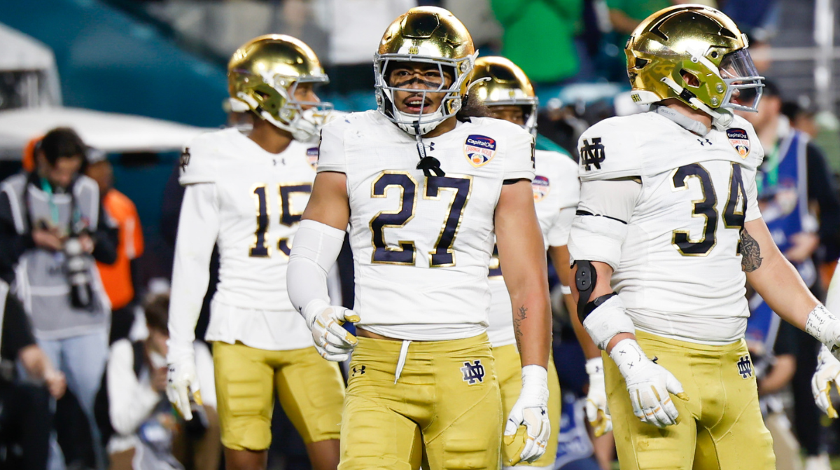 Notre Dame Linebackers Named Among The Nation's Top Units By Pro ...