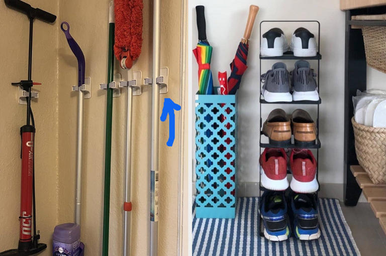 36 Tremendously Efficient Organization Solutions For Anyone With A *Lot* Of Clutter