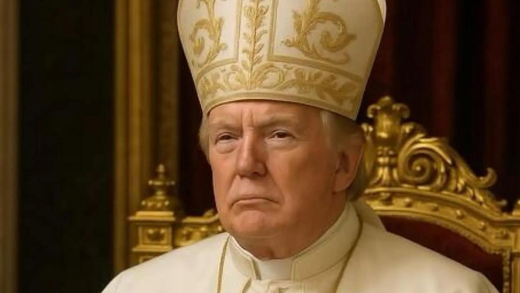 La Iglesia y el mundo de la política cargan contra la imagen de Trump ...