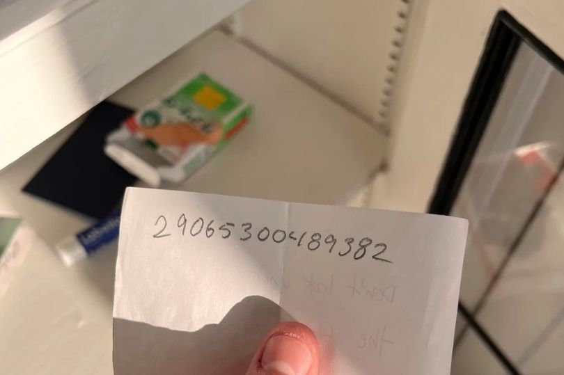 New homeowner finds creepy note taped inside cupboard with chilling ...