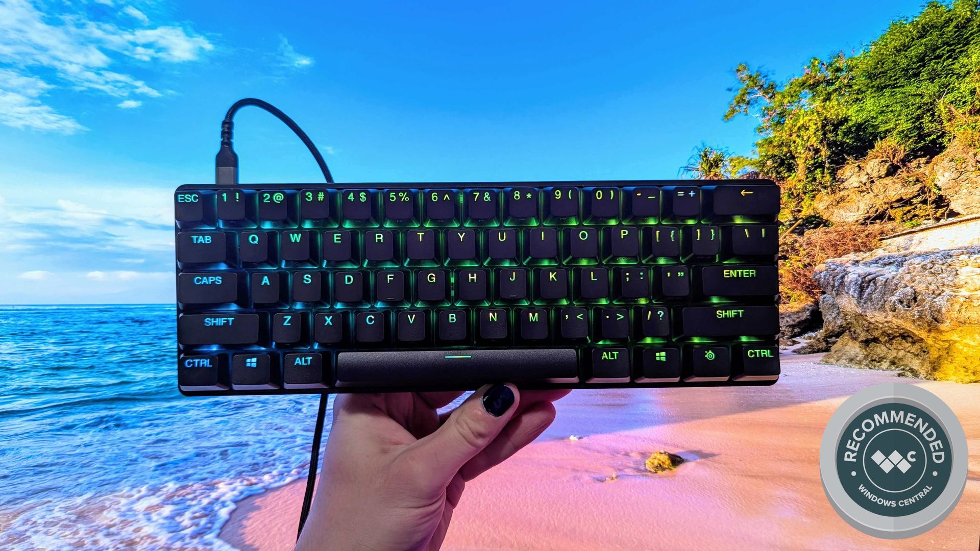I like SteelSeries' tiniest high performance gaming keyboard, but it's ...