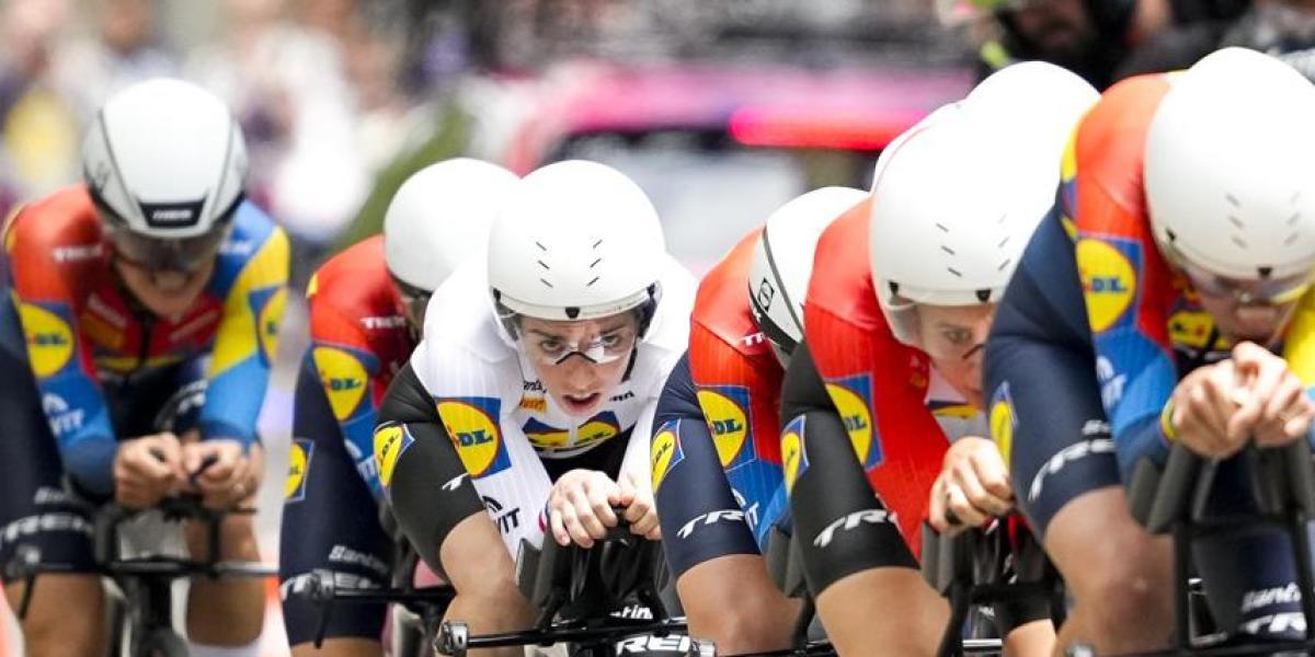 Lidl-Trek vuela en la crono de Barcelona y la neerlandesa Ellen van ...