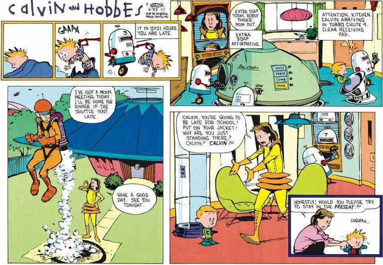 The 10 Best Calvin and Hobbes Comics About Robots