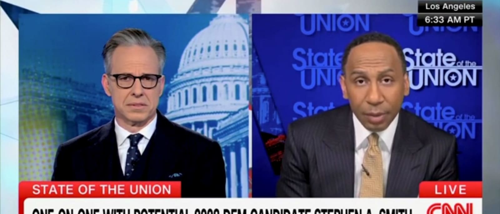 Stephen A. Smith Says Democrats Are Too Broken For Him To Run For The ...