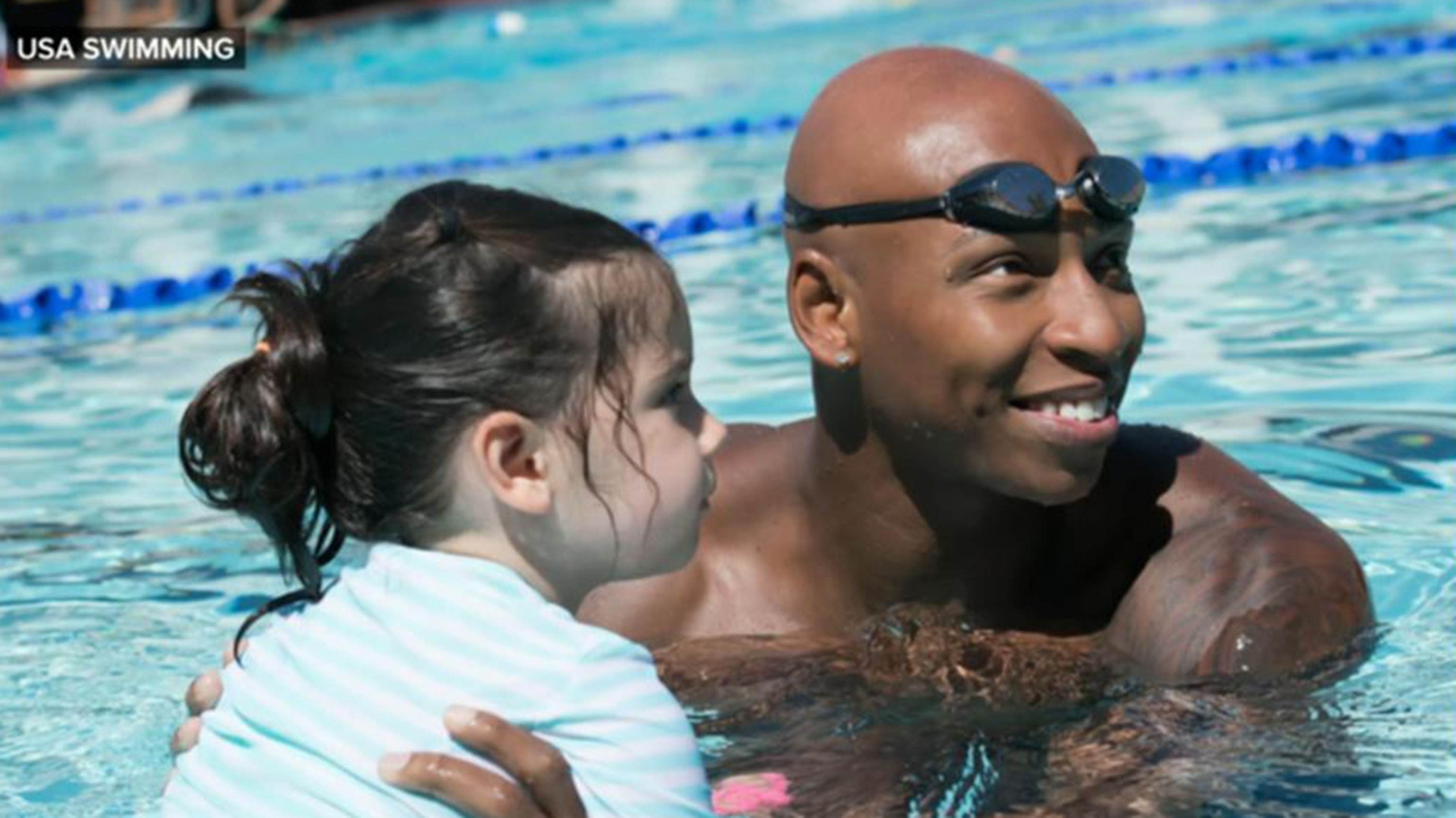 Olympic medalist trying to make swimming more inclusive