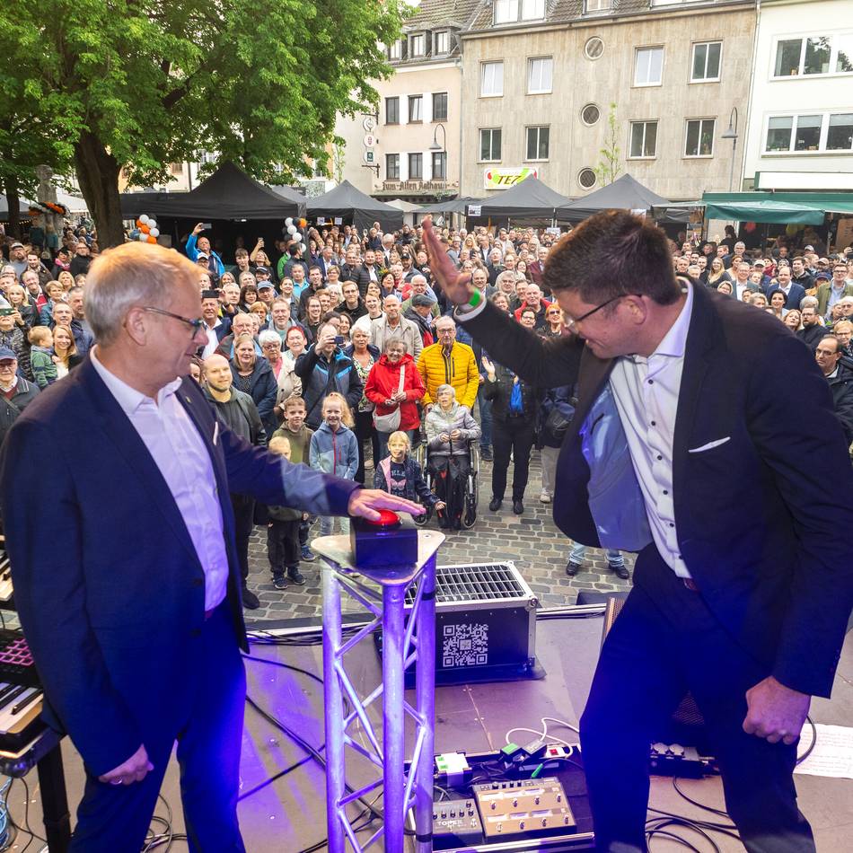 Bike’n’BBQ füllt und feiert neue Innenstadt