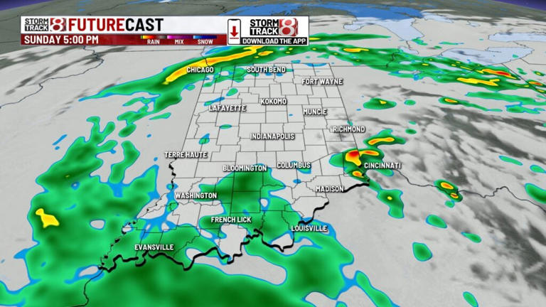 Cool and wet Sunday | May 4, 2025