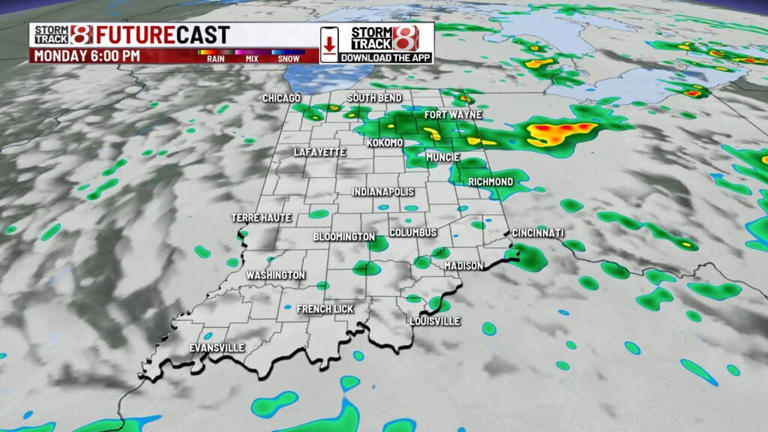 Cool and wet Sunday | May 4, 2025