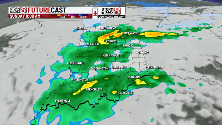 Cool and wet Sunday | May 4, 2025