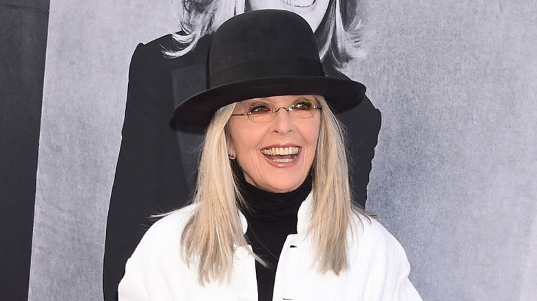 How Diane Keaton's Unique Decor Made A Plain White Kitchen Come To Life