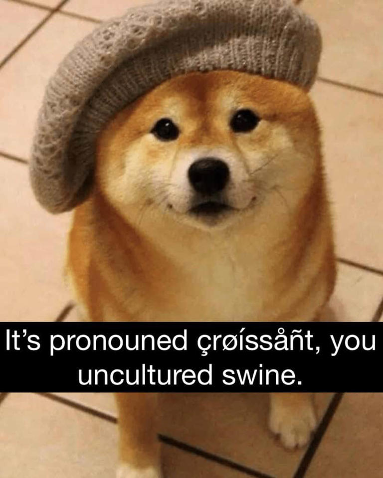 30 Funny Croissant Memes That Are Flaky, But In A Deliciously Good Way