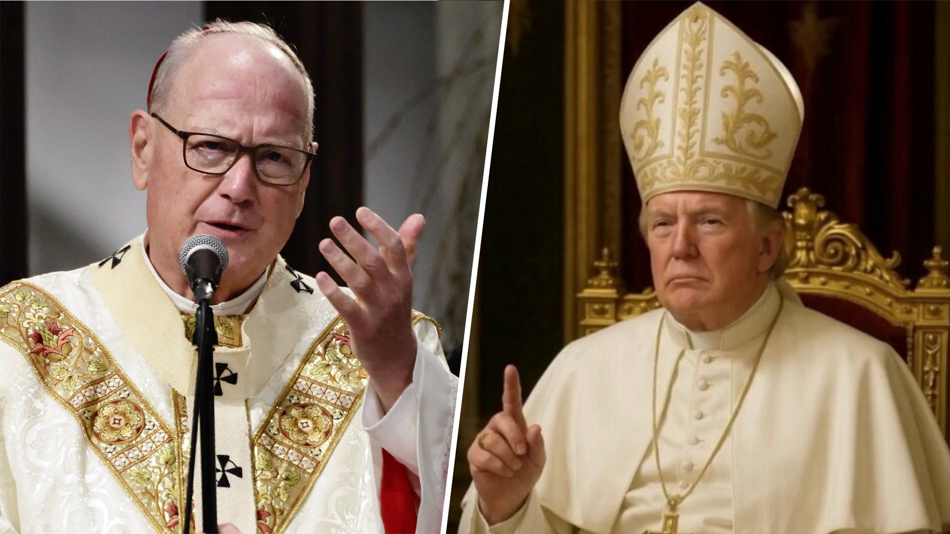 Cardinal Dolan says Trump’s AI pope photo ‘wasn’t good’