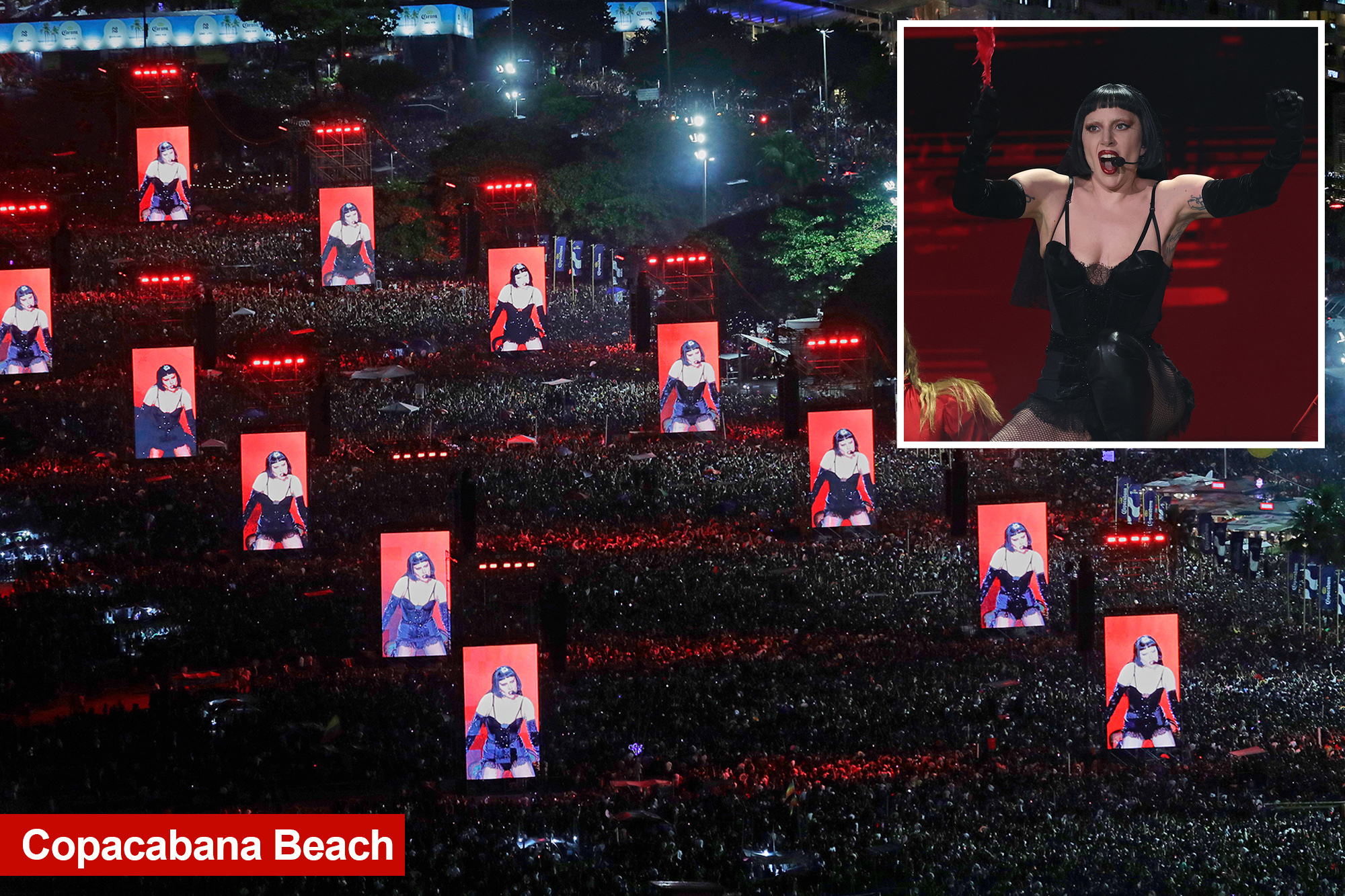 Lady Gaga’s 2.5 million-strong Rio concert targeted for bomb attack by ...