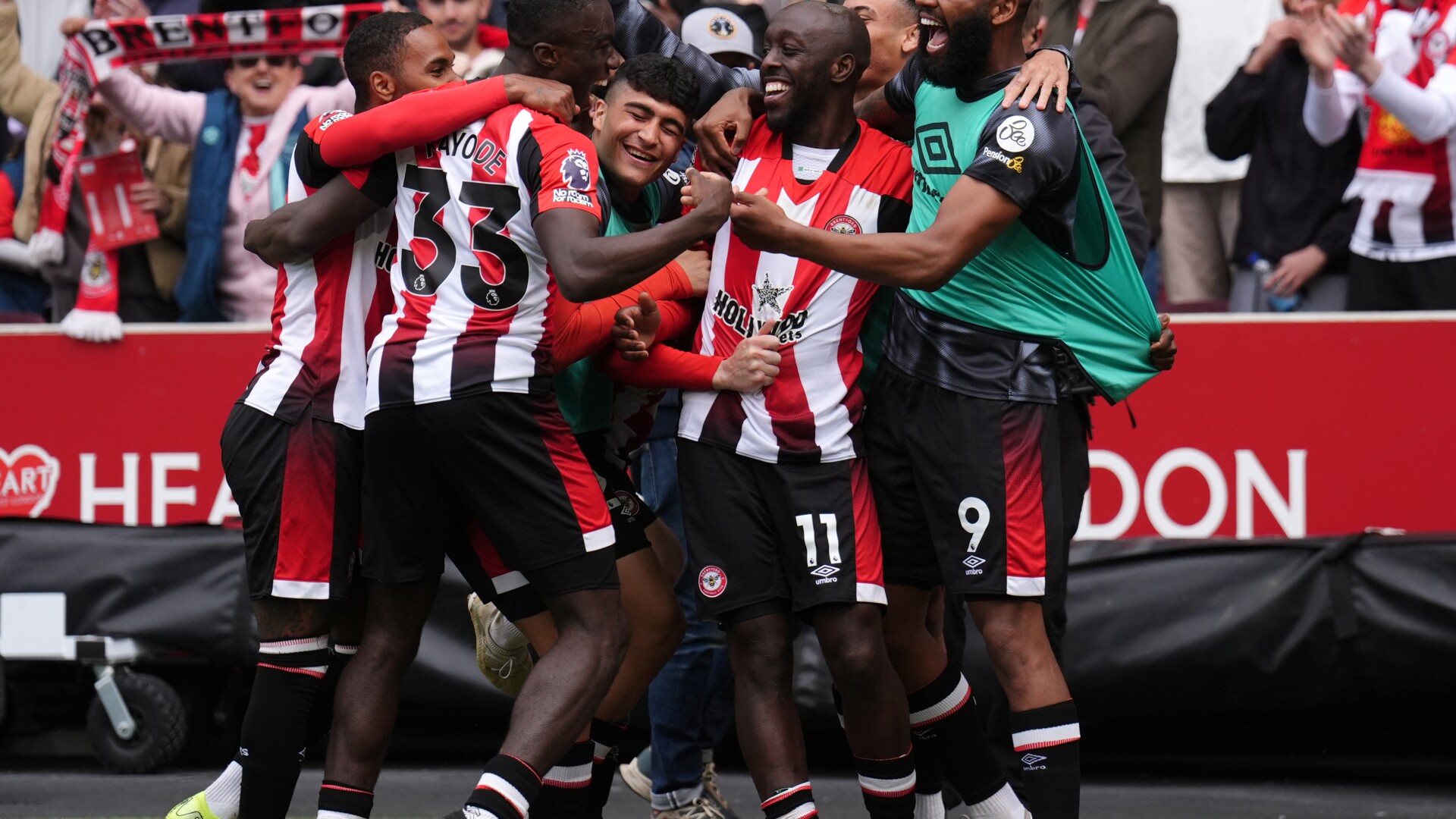 Brentford 4-3 Manchester United: Bees making a late European push
