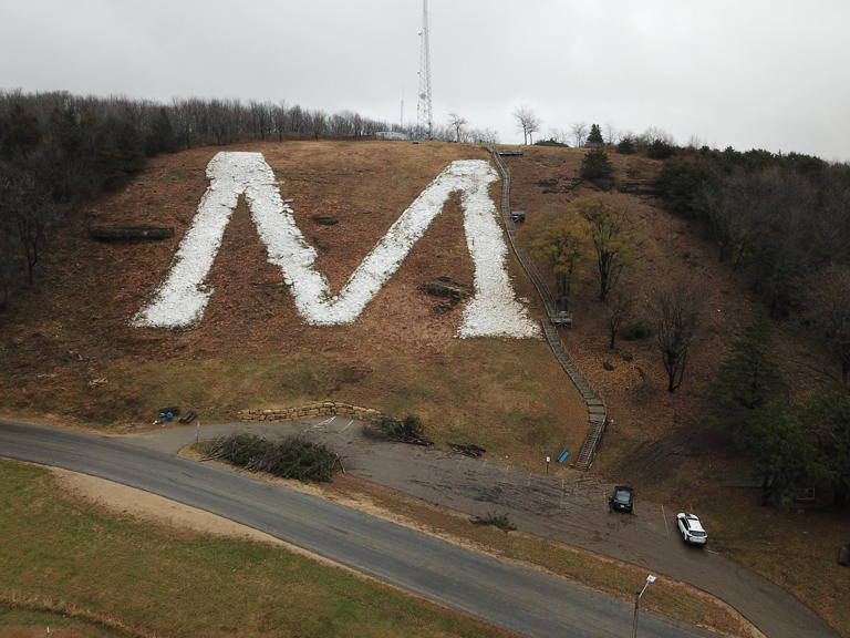 Platteville’s massive “M” marks a mining legacy that lives on