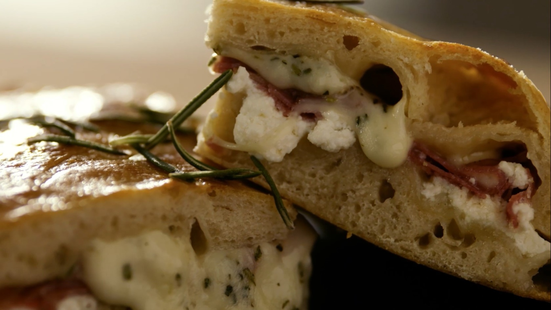 Perfectly fluffy focaccia with sea salt and rosemary