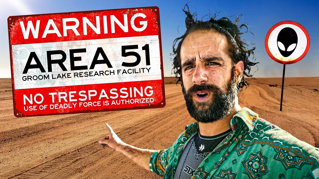 AREA 51 👽 Fui al Lugar Más Vigilado del Mundo y Me Echaron | Episodio ...