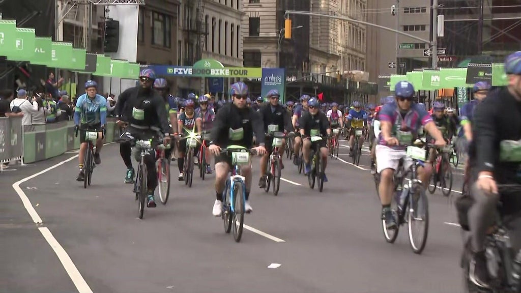 5 Boro Bike Tour rolls through NYC. Find a route map, road closures and ...