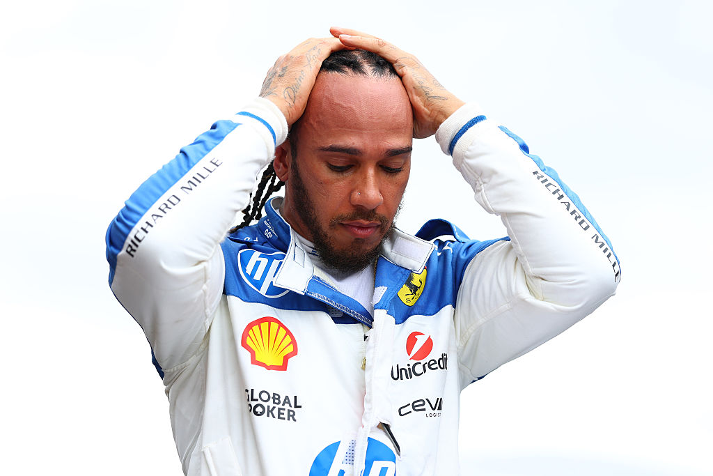 Lewis Hamilton slams Ferrari strategy at Miami Grand Prix as poor form ...
