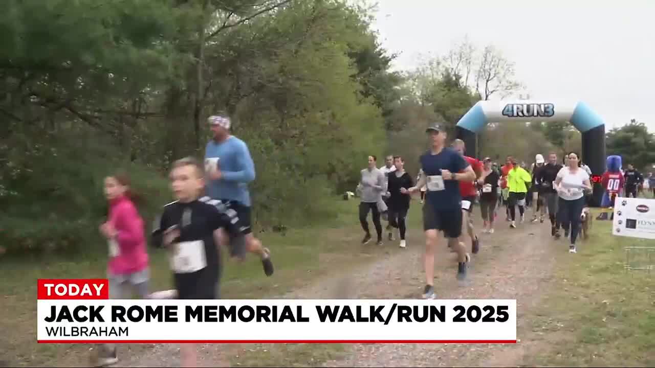 2025 Jack Rome Memorial Walk/Run held in Wilbraham on Sunday