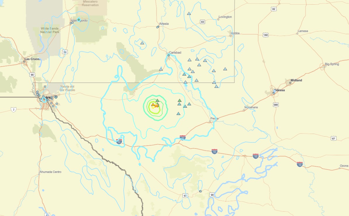 Series of earthquakes shakes West Texas over the weekend