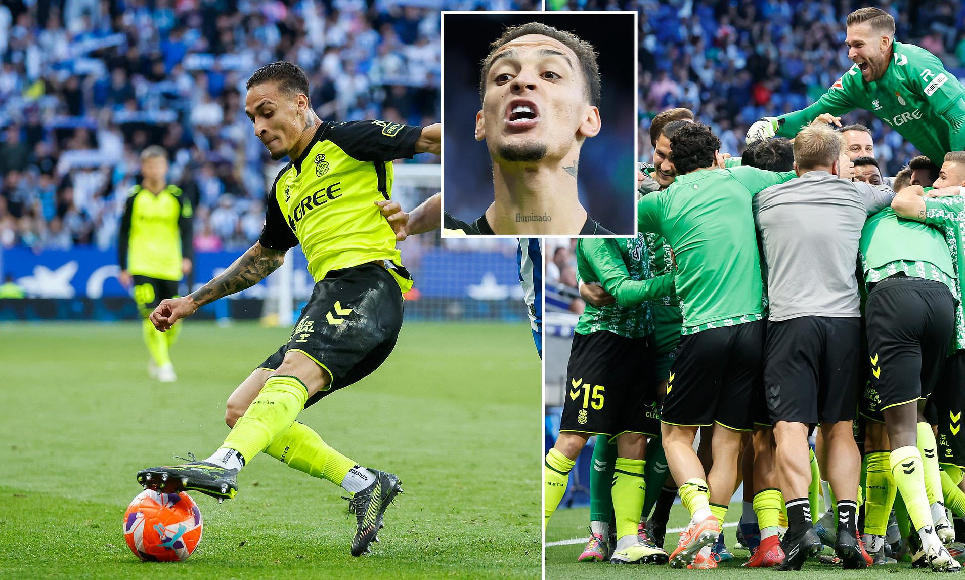 Antony scores ANOTHER scorcher to give Real Betis a dramatic last-gasp ...