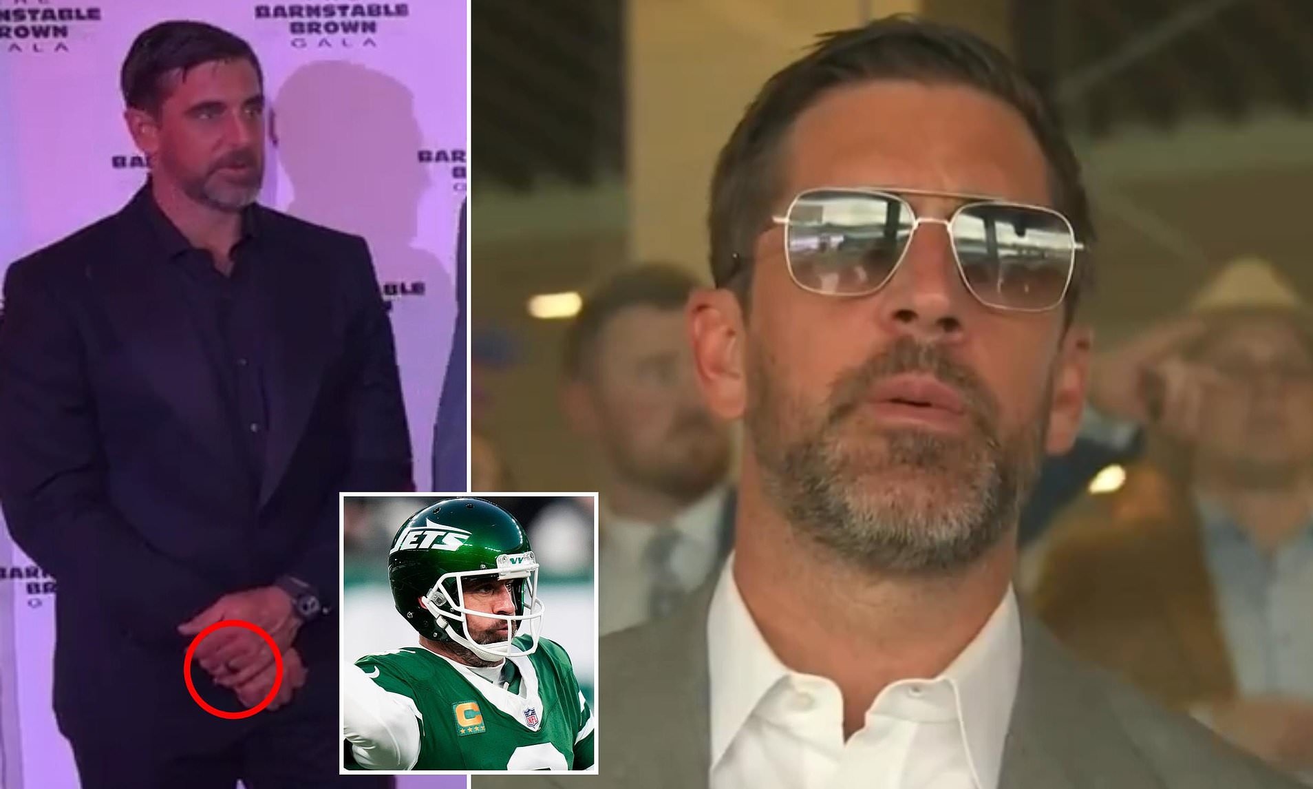 The truth behind Aaron Rodgers' mysterious ring at the Kentucky Derby ...