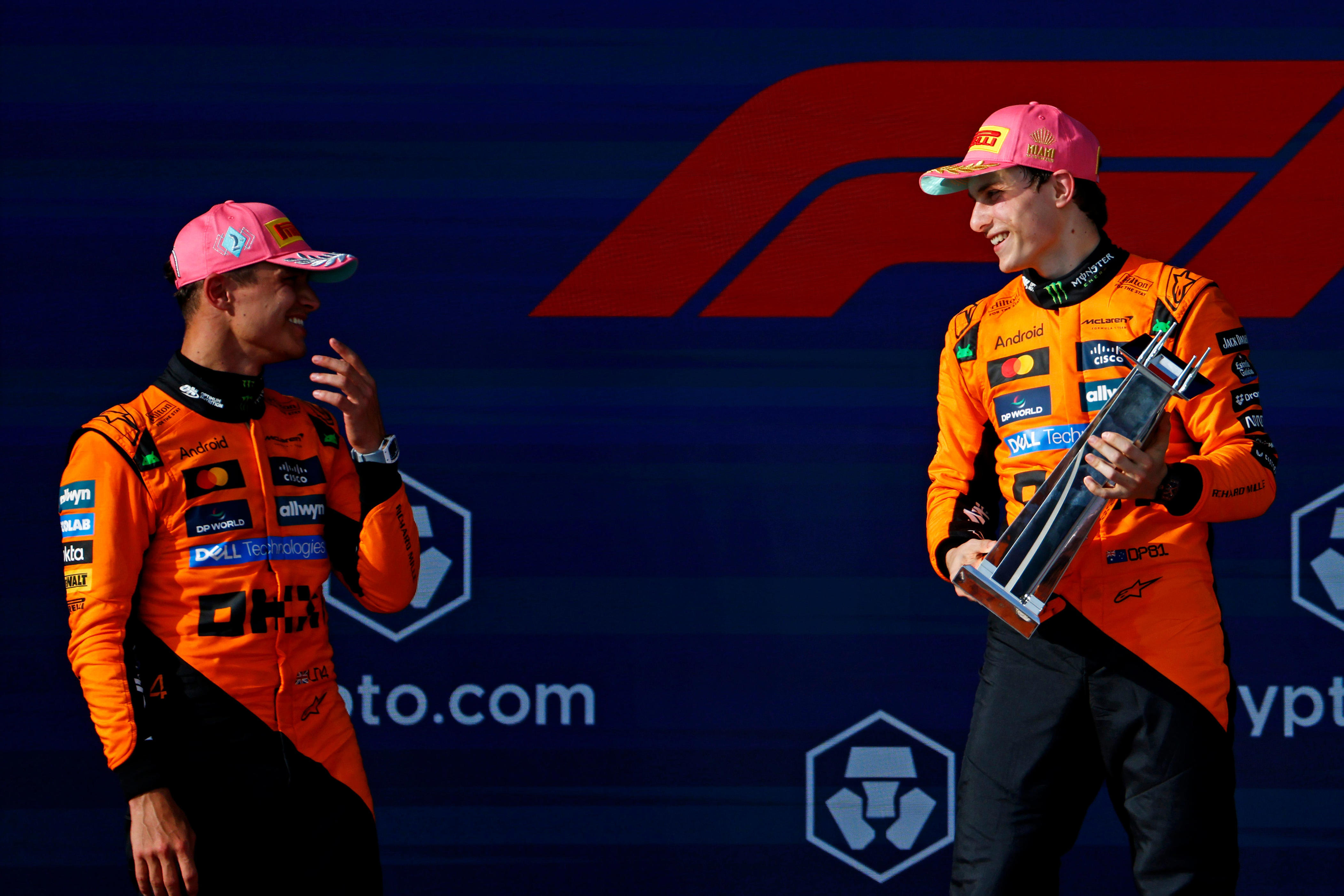 Oscar Piastri wins Miami Grand Prix, McLaren teammate Lando Norris ...