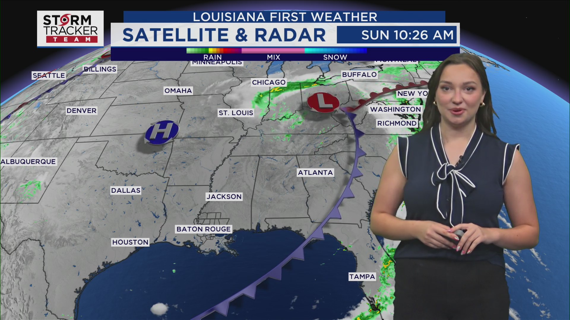 Baton Rouge Weather: Strong to Severe Storms likely Tuesday and ...