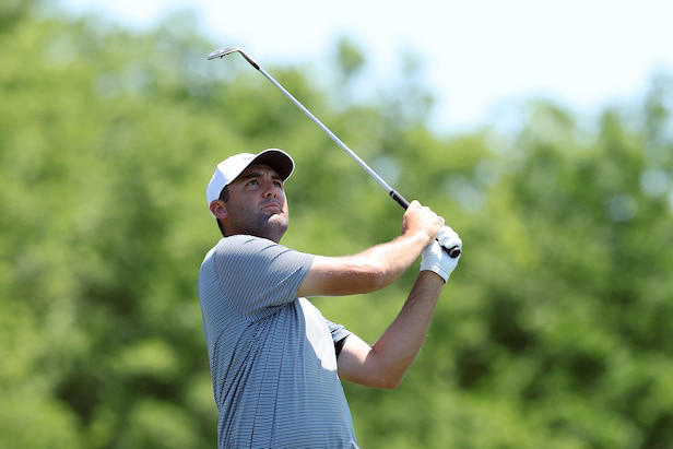 Scottie Scheffler used TaylorMade irons based off Tiger Woods' model in ...