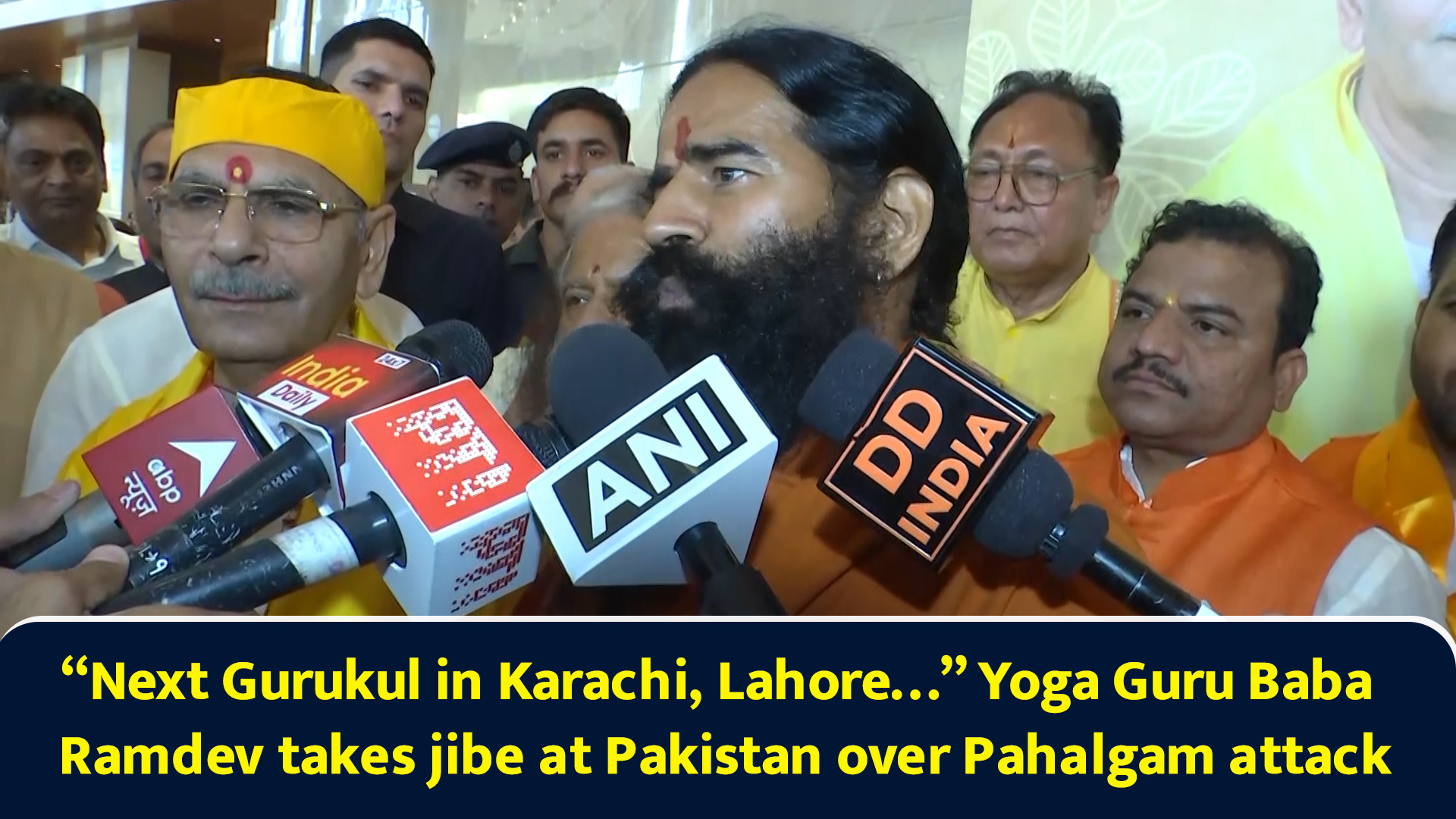 “Next Gurukul in Karachi, Lahore…” Yoga Guru Baba Ramdev takes jibe at ...