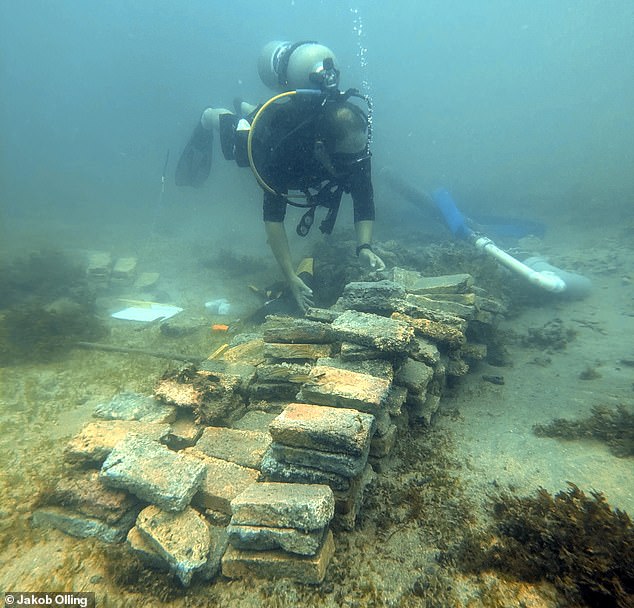 Underwater yellow-brick road leads divers to astonishing discovery