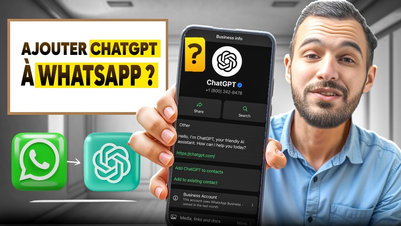 Comment discuter avec ChatGPT dans WhatsApp