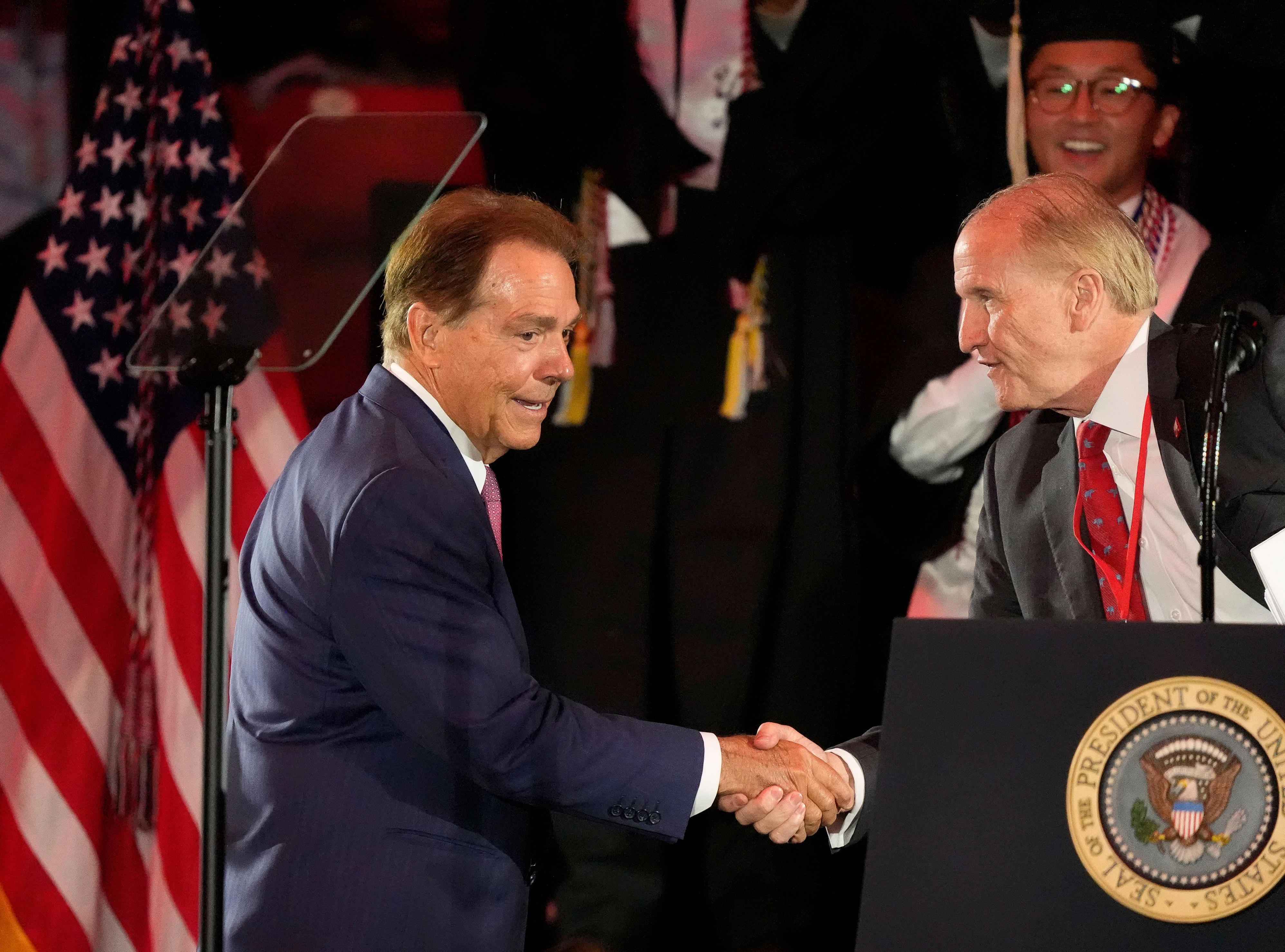 Thousands fill Coleman Coliseum as President Trump delivers speech for ...