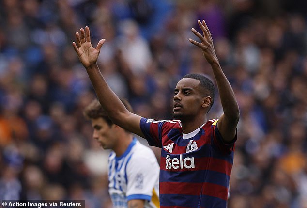 Brighton 1-1 Newcastle: Alexander Isak's last-minute penalty rescues a ...