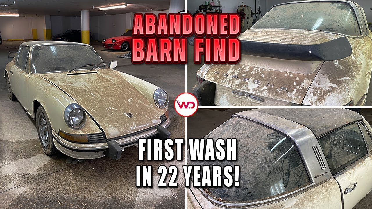 Porsche 911E Barn Find Sees First Wash In 22 Years