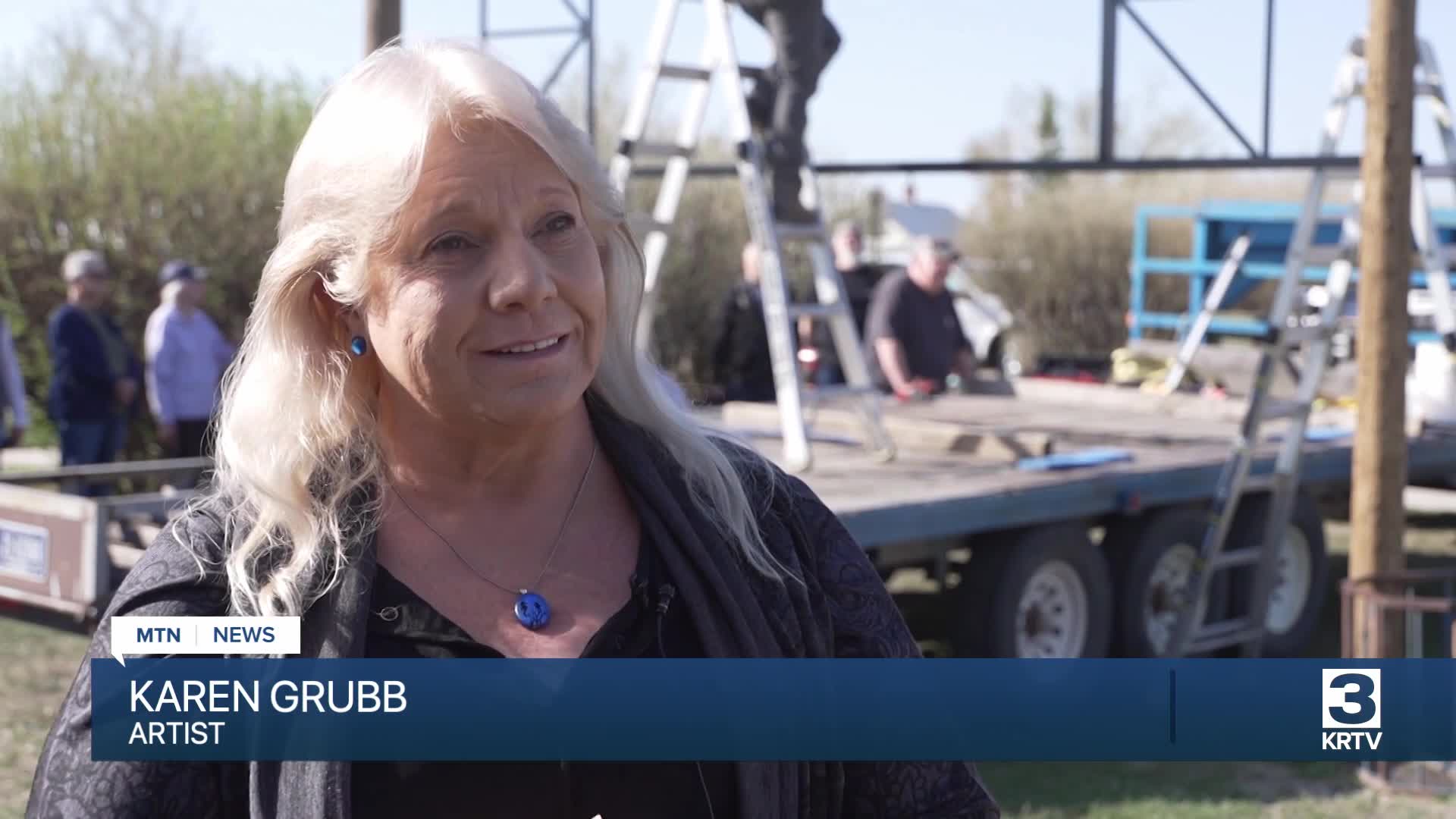 Artist updates Augusta sign after 42 years